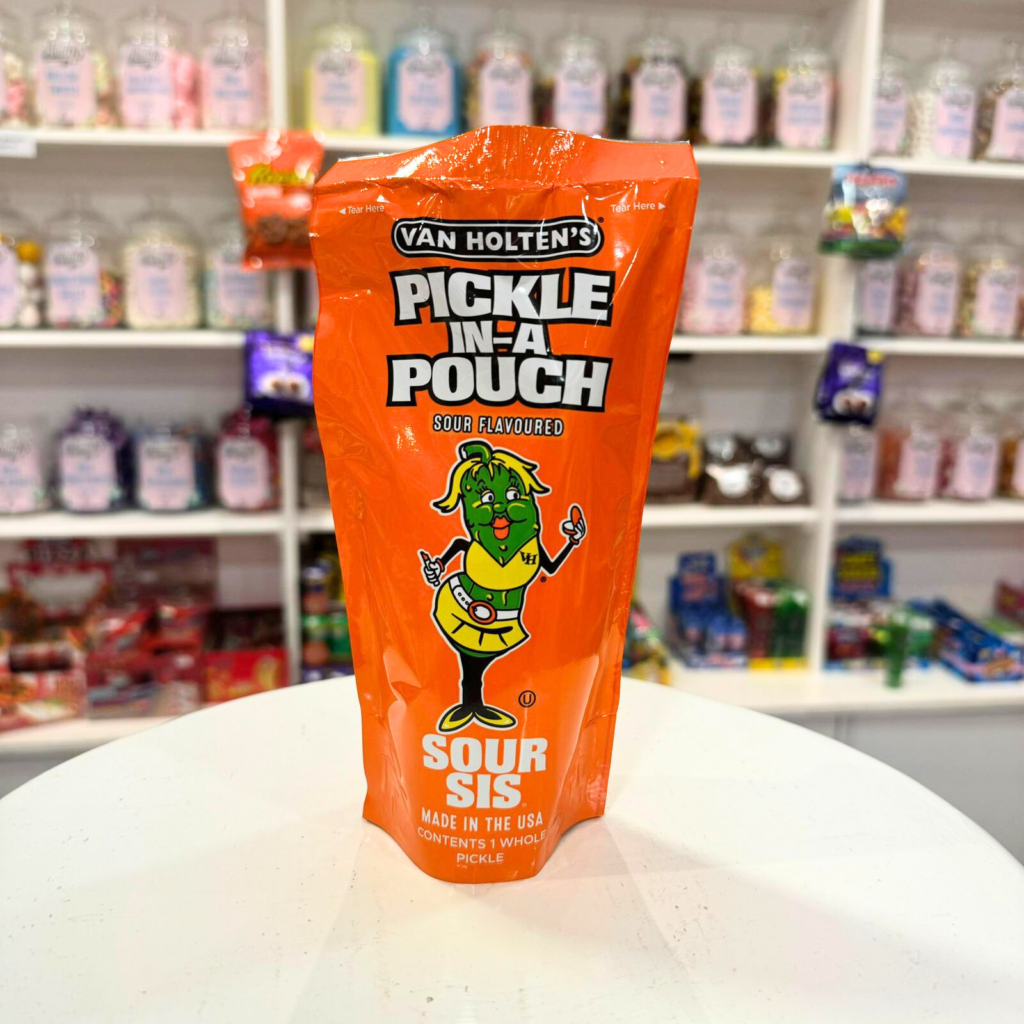 Pickle in a Pouch - Sour Sis - Hatty's Sweet Shop
